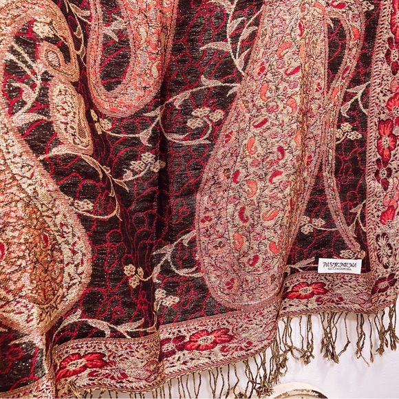pashmina | Accessories | Pashmina Paisley Boho Festival Scarf Hippie ...